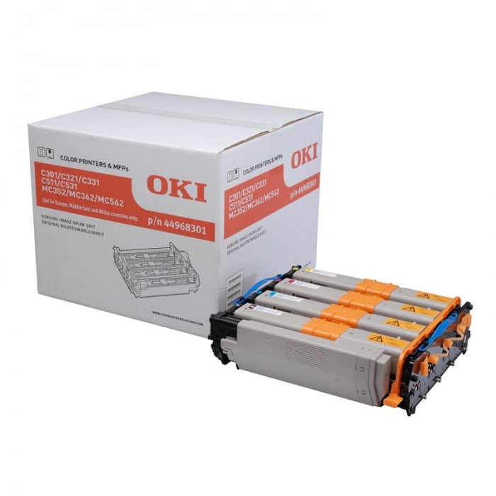 Image Drum Unit (20,000 pages) for OKI C301, C321, C511, C531, MC332 ...